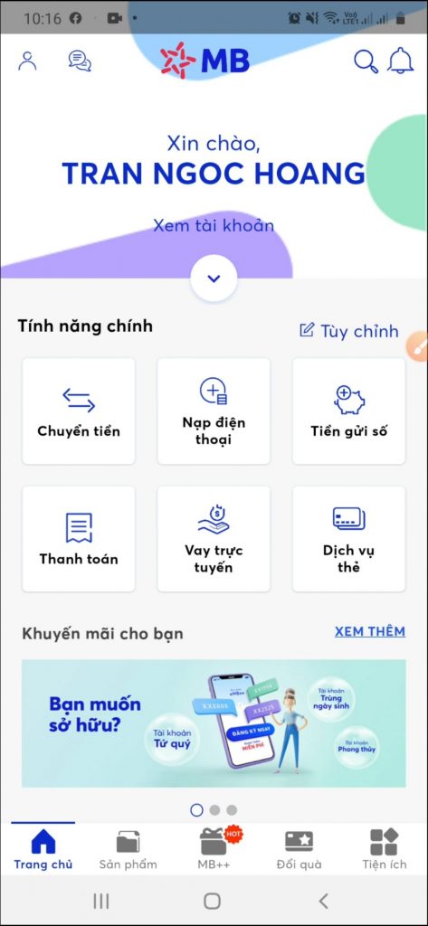Cách làm thẻ ATM MBbank online tại nhà nhận 30k - Giao diện blog ...