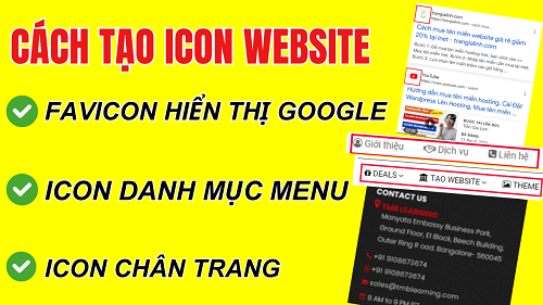 Icon website là gì (biểu tượng site Favicon) Công dụng và cách thêm vào ...
